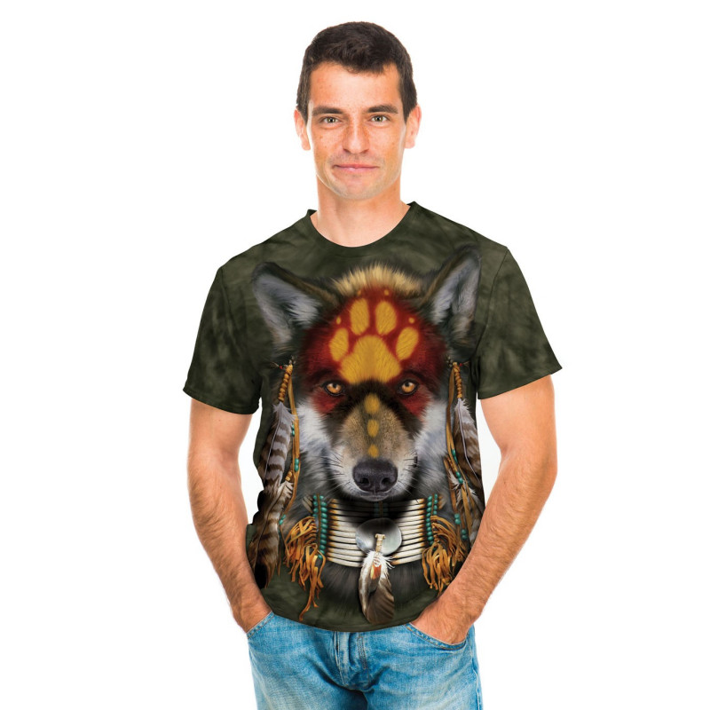 Native Wolf Spirit T-Shirt - clothingmonster.com